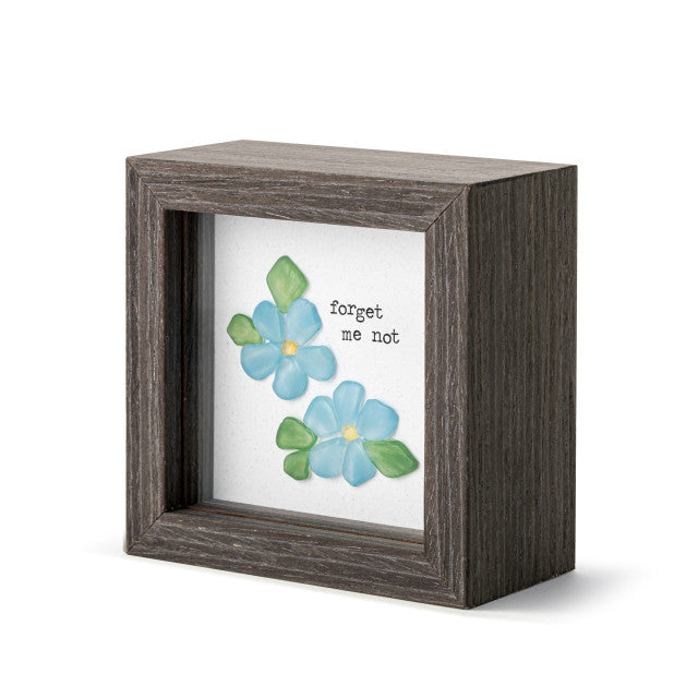 Forget Me Not Shadow Box – Giftology East Longmeadow