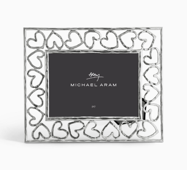 Heart Frame 5x7 Silver – Giftology East Longmeadow